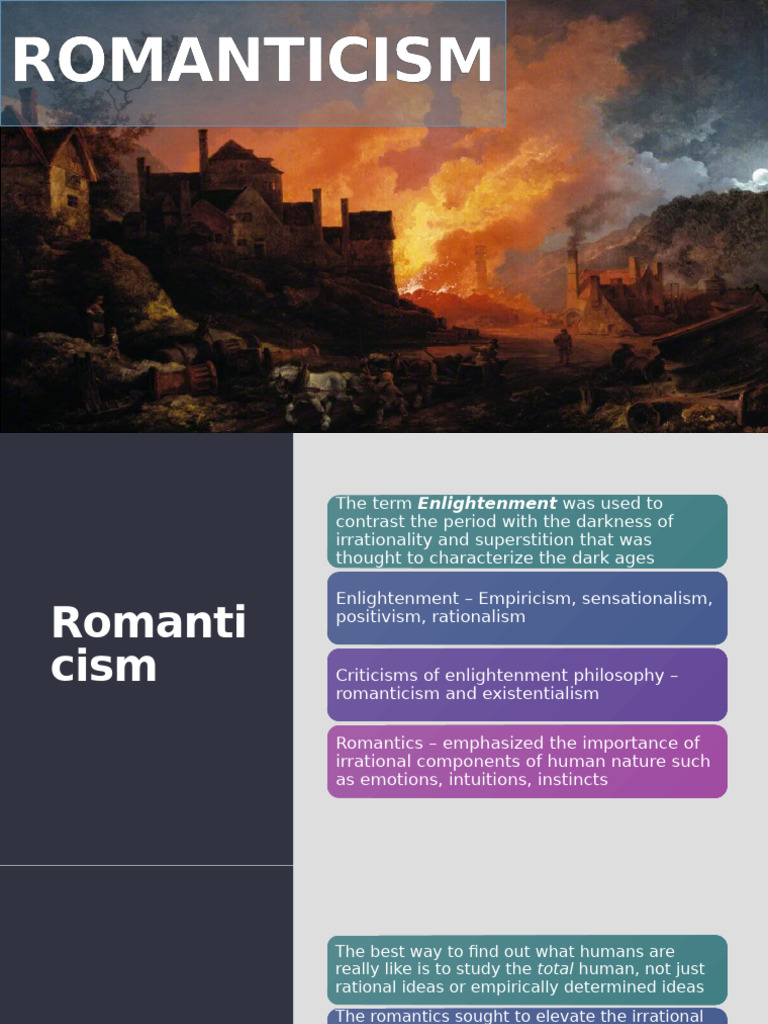 Lecture 8 Romanticism Edited | PDF | Romanticism | Behavioural Sciences