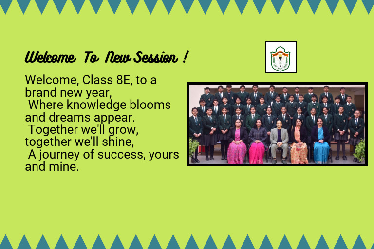 Welcome To Class 8e! | PDF