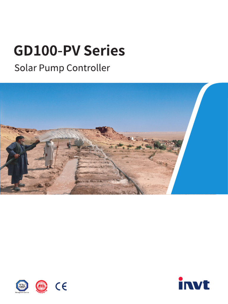 GD100-PV Series VFD Catalog - V3.0 | PDF