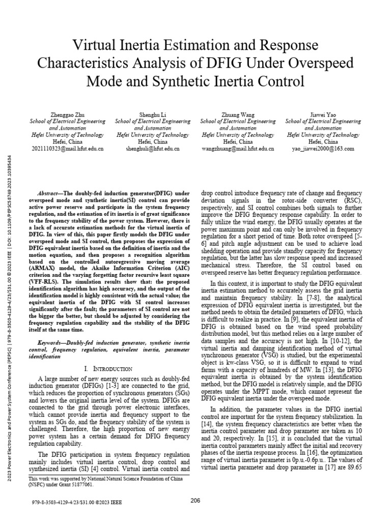 5. Virtual_Inertia_Estimation_and_Response_Characteristics_Analysis_of_DFIG_Under_Overspeed_Mode ...