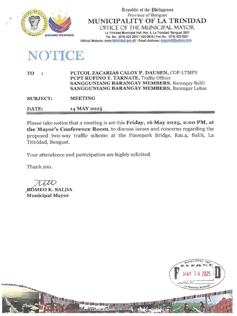 NOTICE - Two Way Traffic | PDF