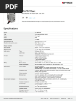 Instruction Manual Sensor Laser Keyence PDF | PDF | Bipolar Junction ...