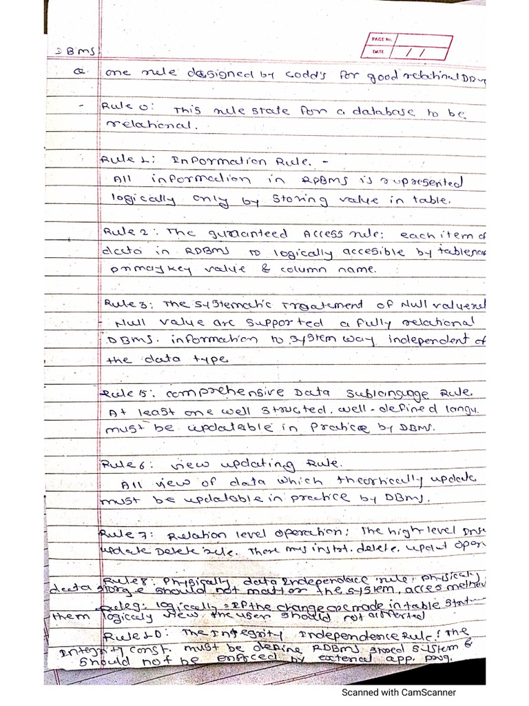 DBMS paper solution | PDF