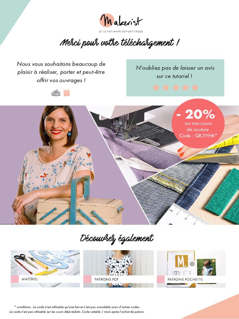 Patron de couture : sachet de Pâques | PDF