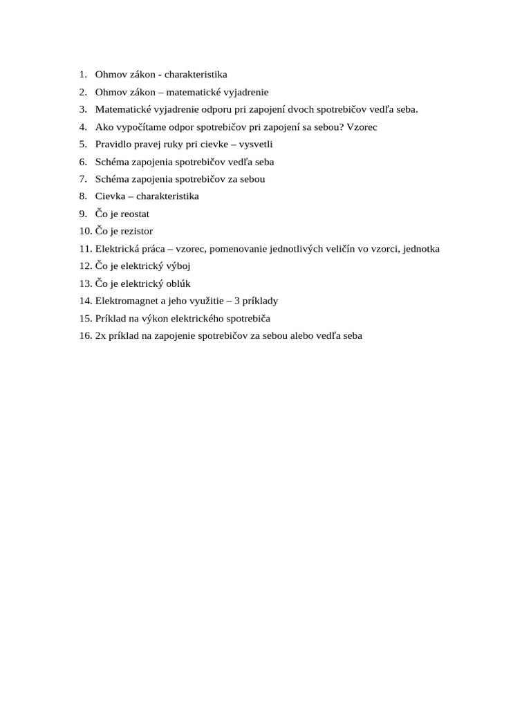 Opakovanie 9.R | PDF