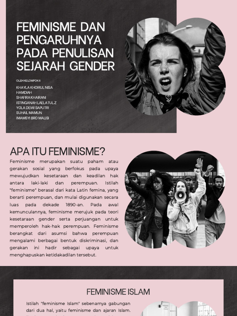 Feminisme Dan Pengaruhnya Pada Penulisan Sejarah Gender - 20250515 - 075058 - 0000 | PDF