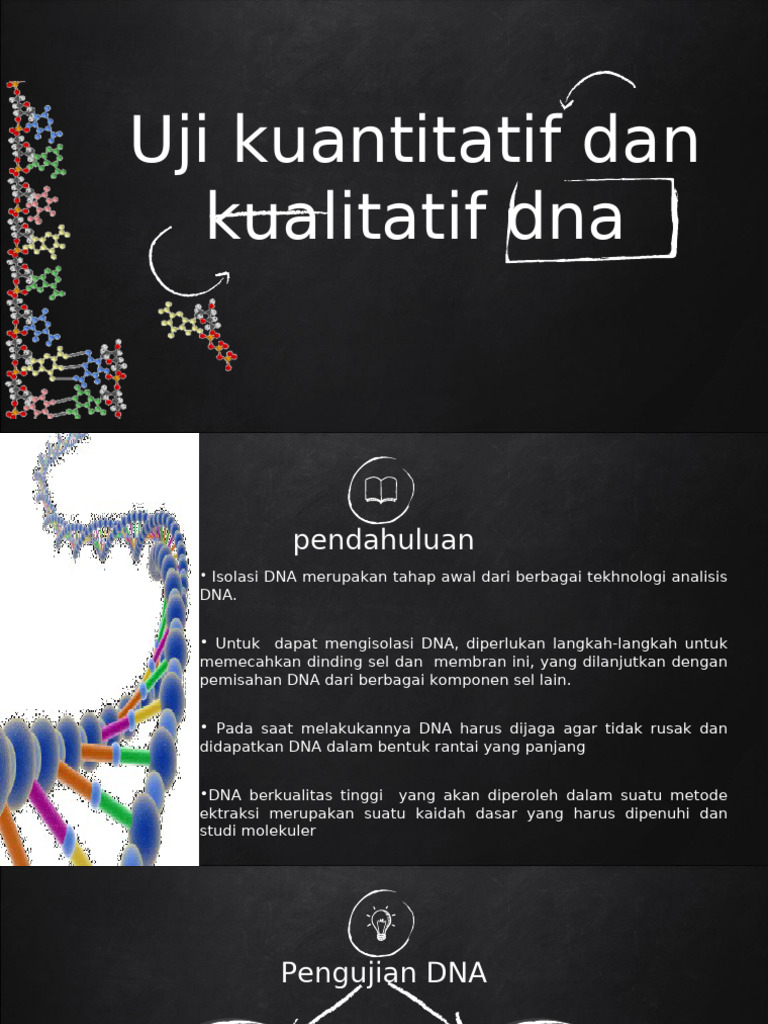 Biomol Pert 5 - Kuantifikasi Dnarna | PDF