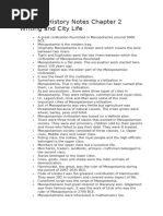 Writing and City Life Class11 Notes | PDF