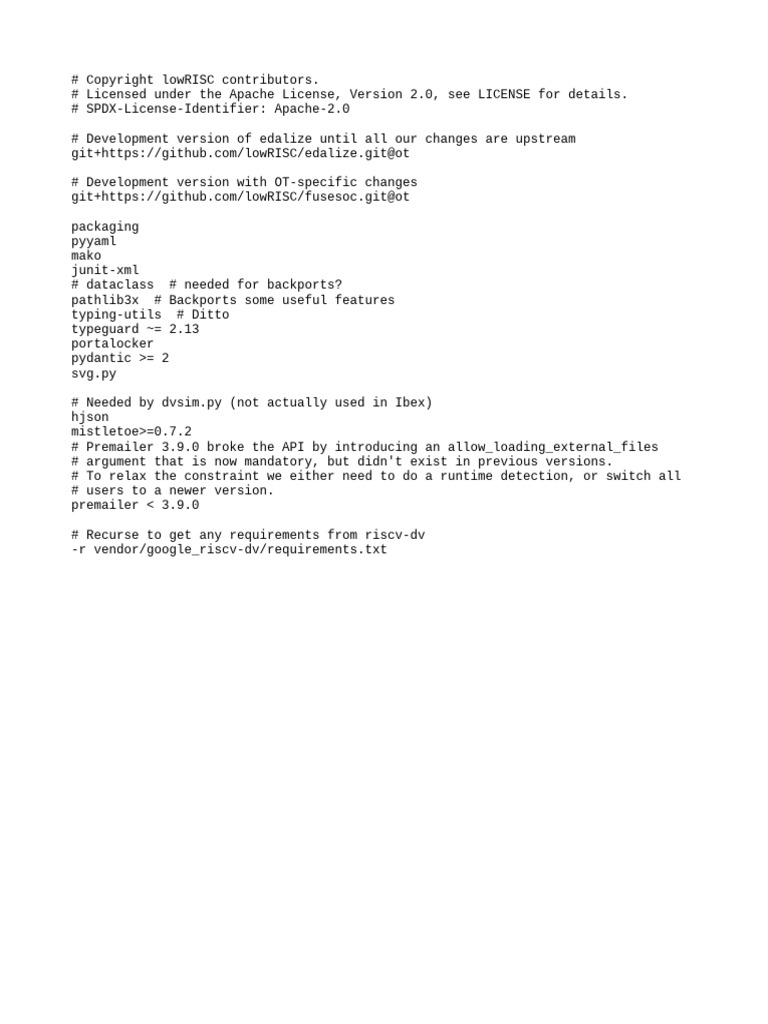 Python Requirements | PDF