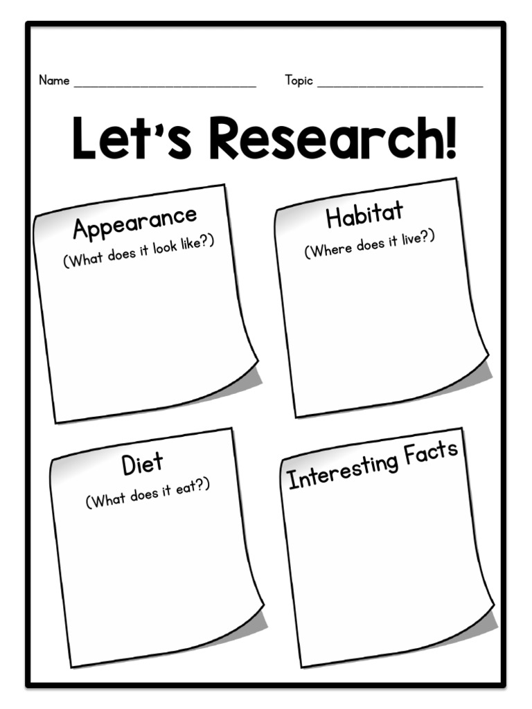 Sticky Facts Research Notes | PDF