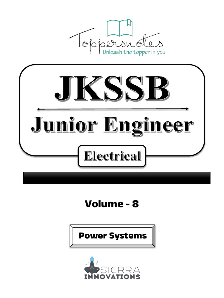 Power Systems: JKSSB Volume 8 Guide | PDF