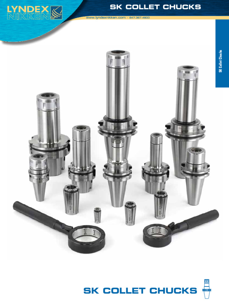 Adaptadores BT3 BT4 BT5 CAT4 CAT5 HSK para Boquilla SK | PDF | Metalworking | Tools