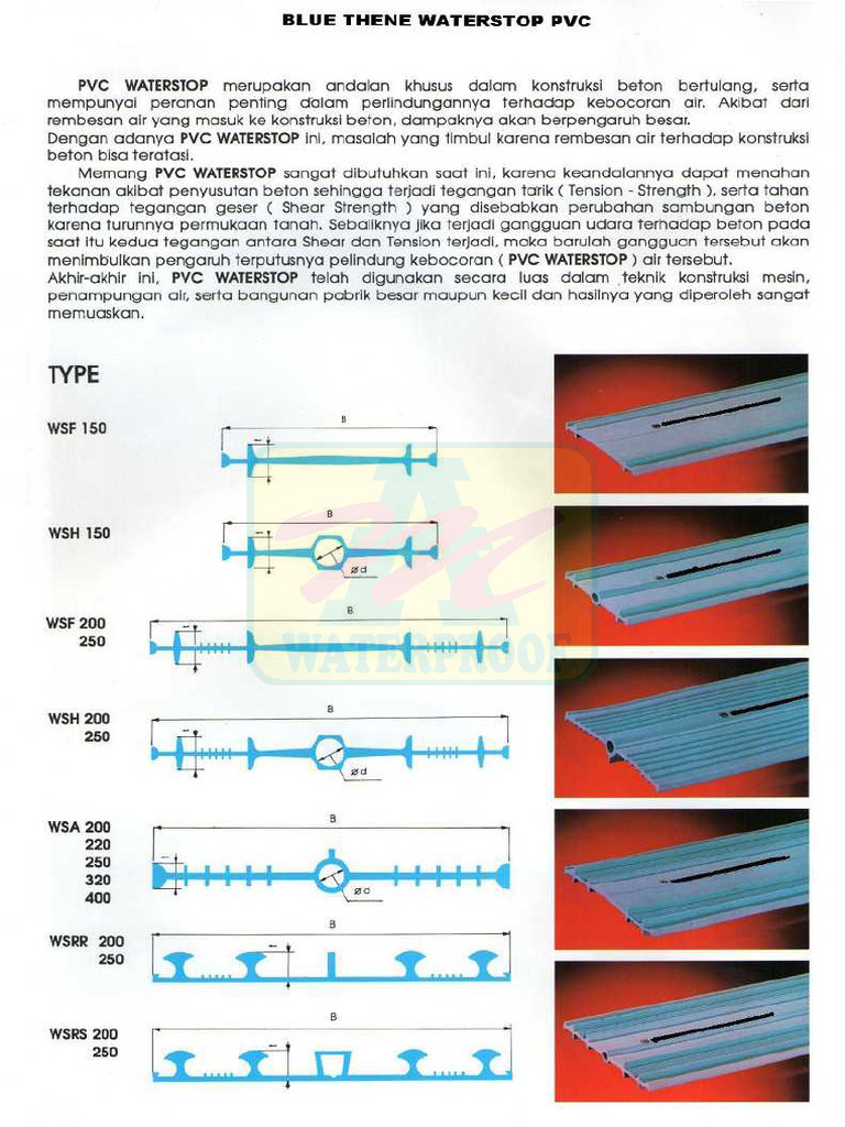 Waterstop Maspion | PDF