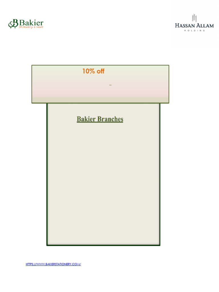 Bakier Stationery | PDF