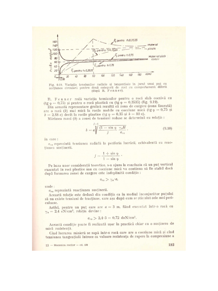 Curs Mecanica Rocilor-Stabirane - Lucrari Miniere Verticale 4 | PDF