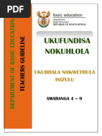 Isixhosa Grade 7 Term 1 Plan | PDF