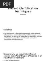 CHAP II What If Structured (SWIFT) | PDF | Risk | Risk Assessment