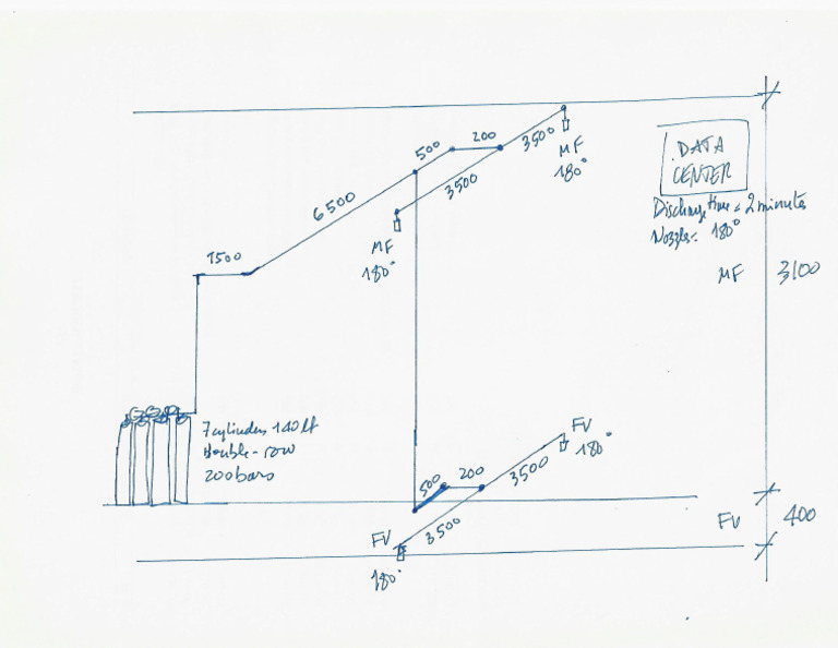 Piping Axo Data Center | PDF