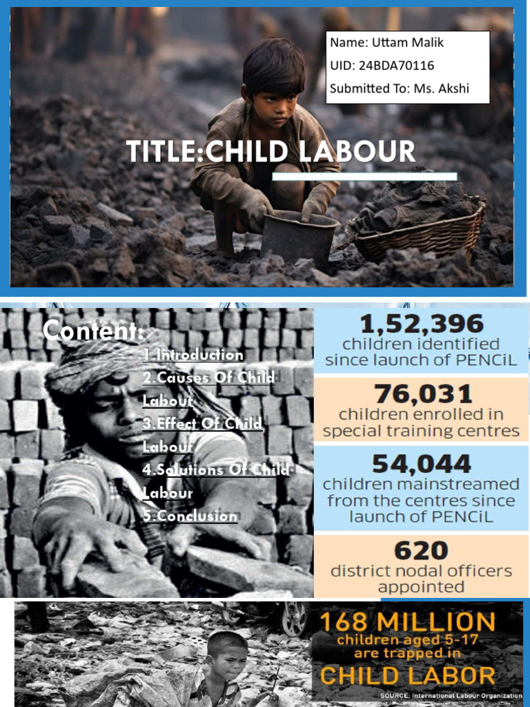 Understanding Child Labor: Causes & Solutions | PDF | Child Labour ...