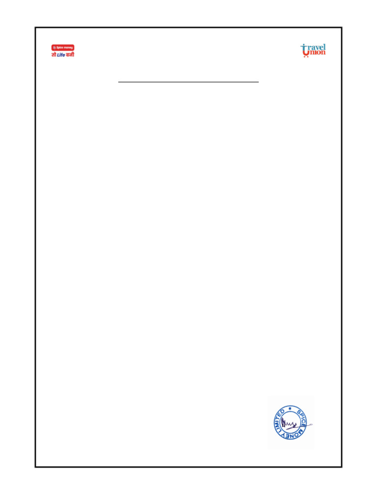 IRCTC Certificate | PDF