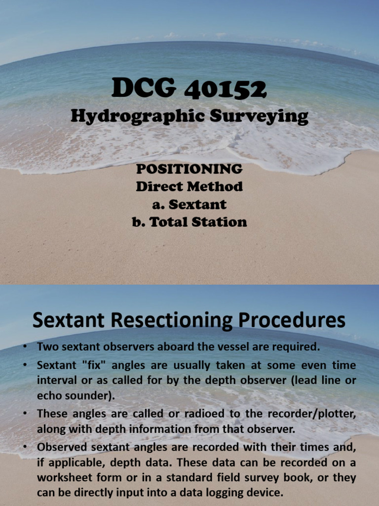 DCG40152 T_4_Optical Positioning Method | PDF | Surveying