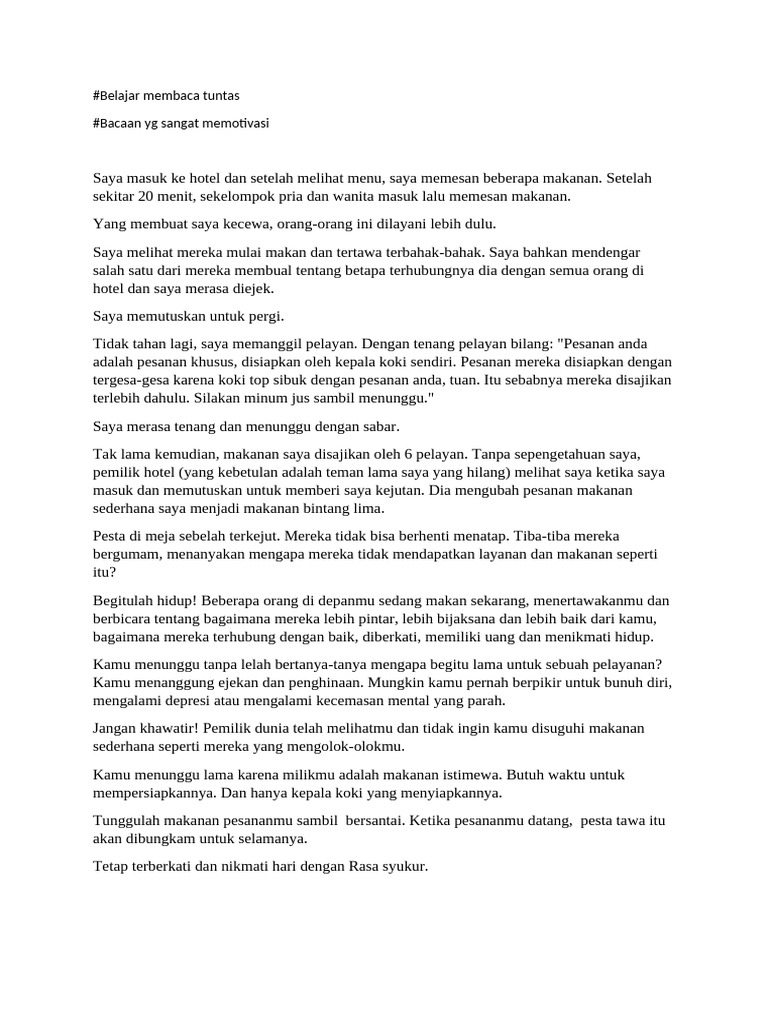 Belajar Membaca Tuntas | PDF