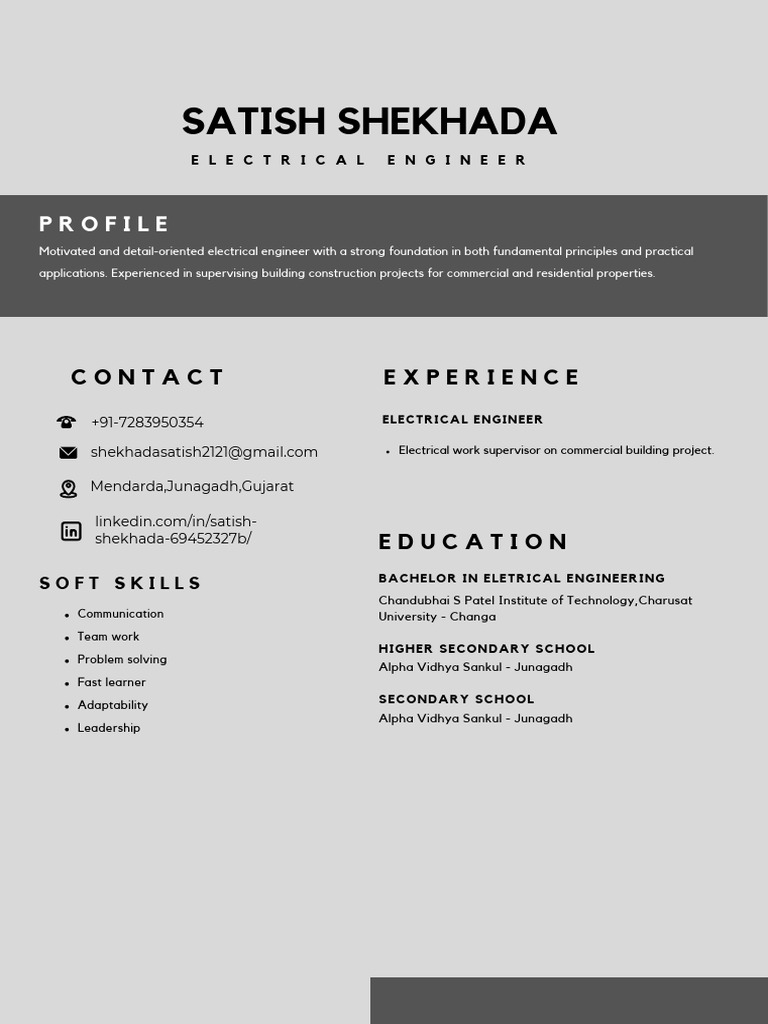 Satish Resume | PDF
