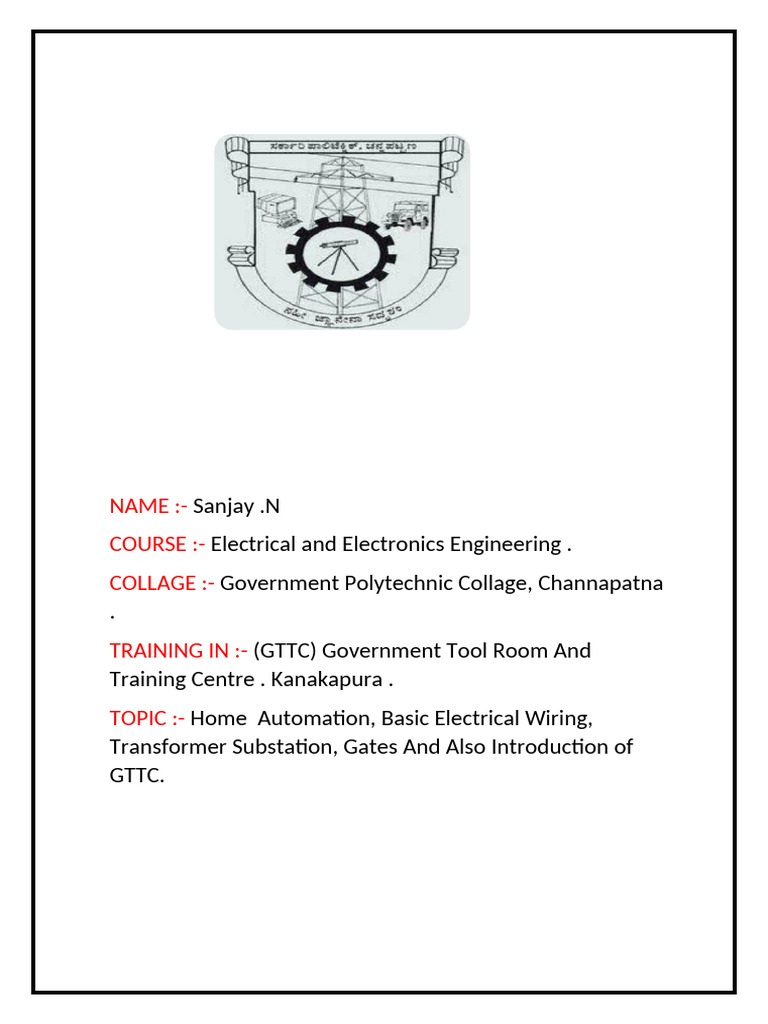 Presentation For Exam Sanjay | PDF | Logic Gate | Electric Power Distribution