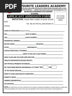 Afeel School Registration Form | PDF | International Law | Government