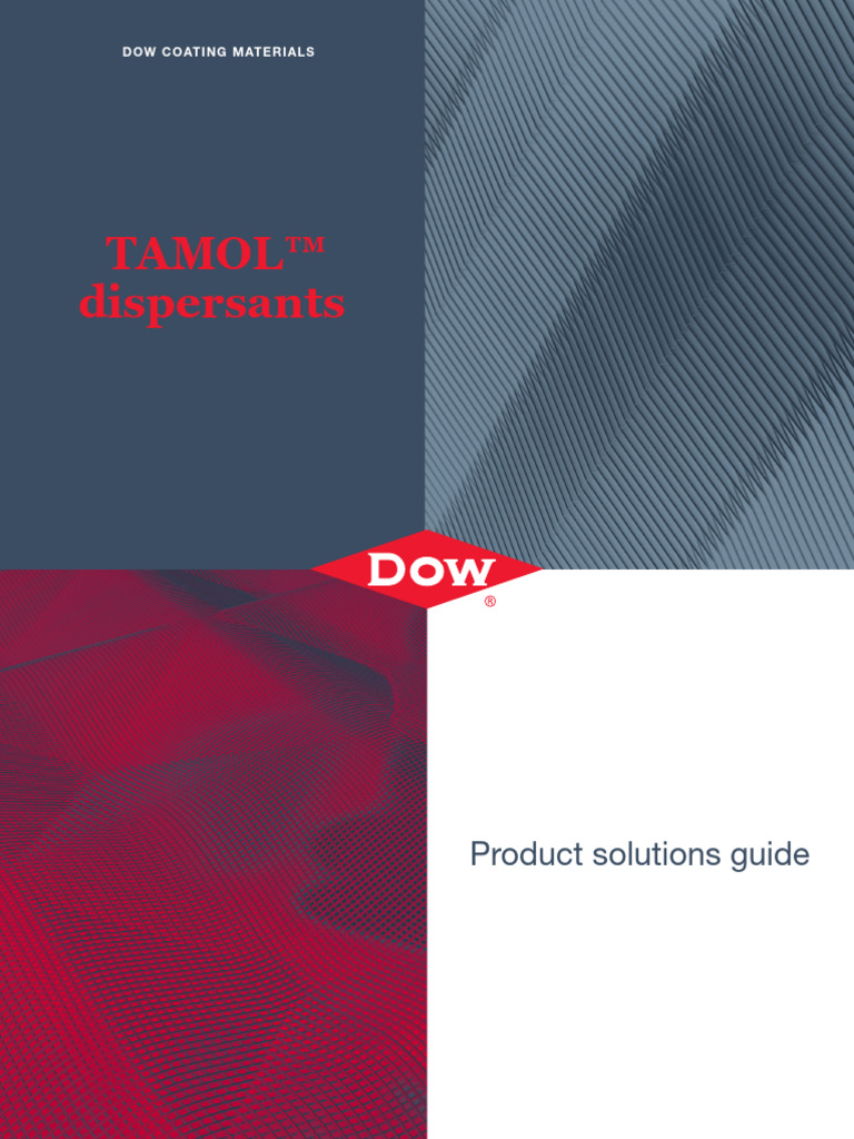Dow Product Solutions Guide | PDF | Polymers | Copolymer