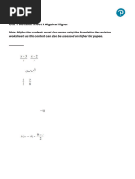 A Level Algebraic Expressions Practice | PDF | Mathematics ...