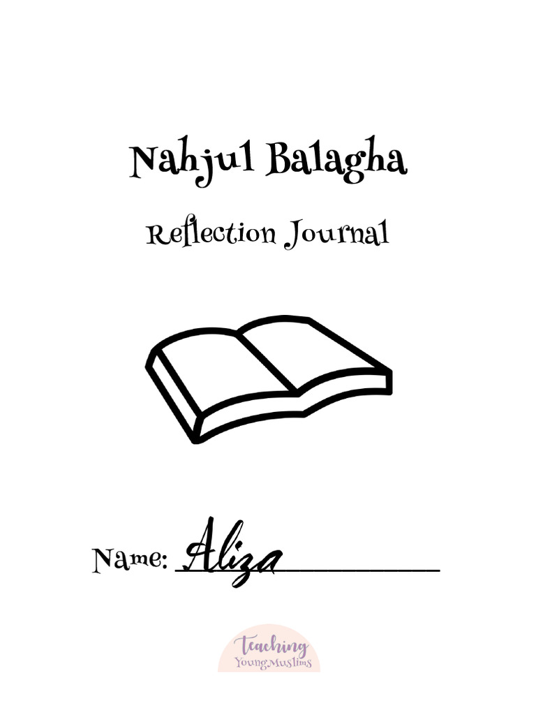 Nahjul Balagha Reflection Booklet | PDF