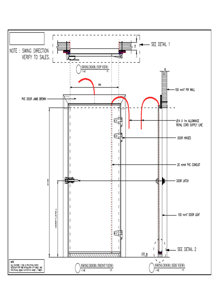 DOOR ELEVATION 1-2 | PDF