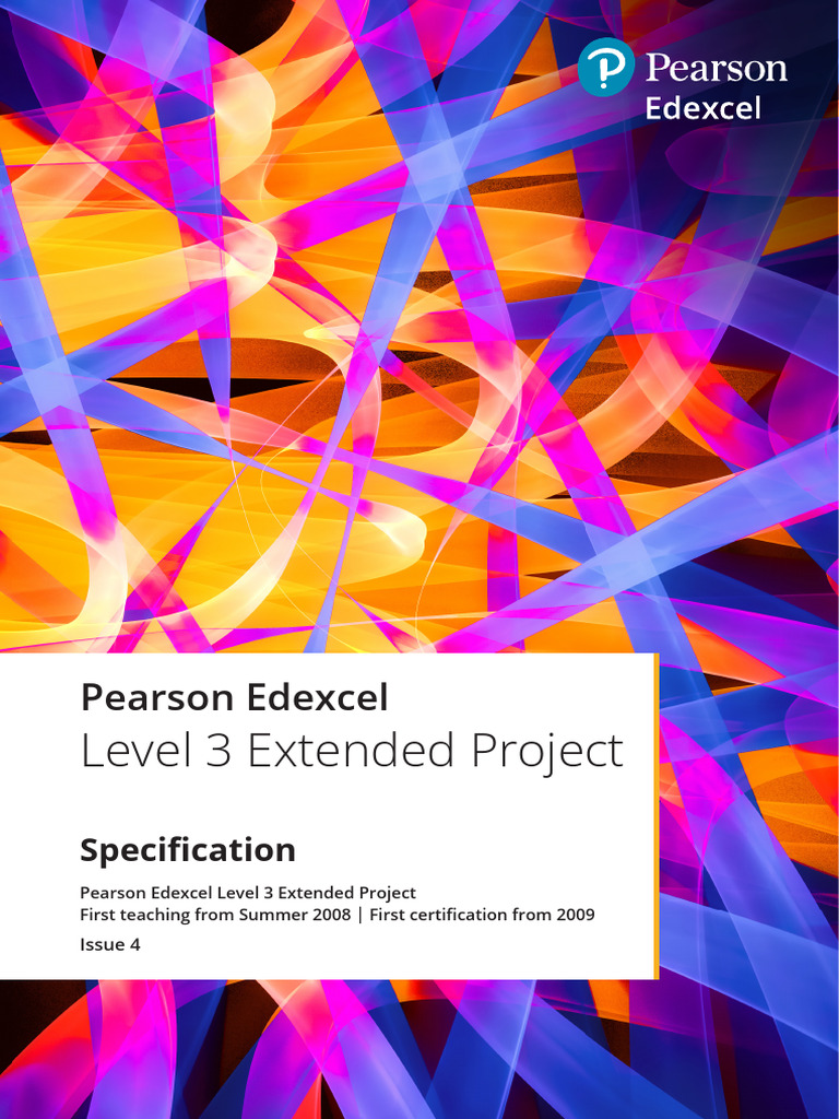 Project Specification Level 3 | PDF | Learning | Educational Assessment