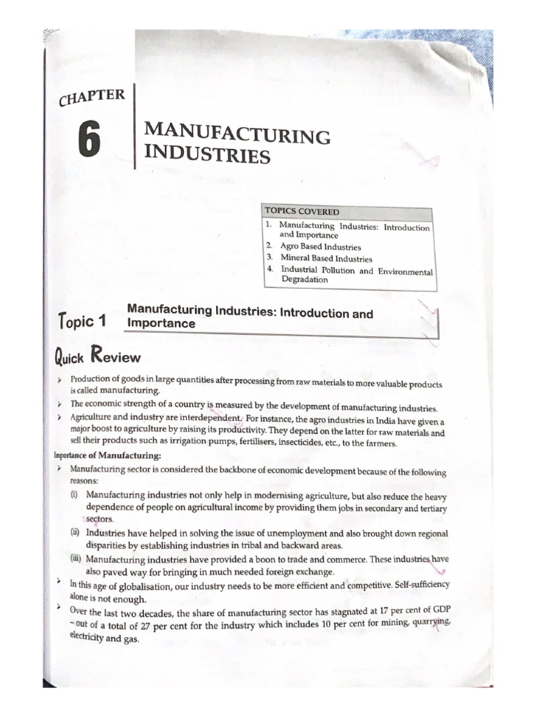 CH Manufacturing Industries | PDF