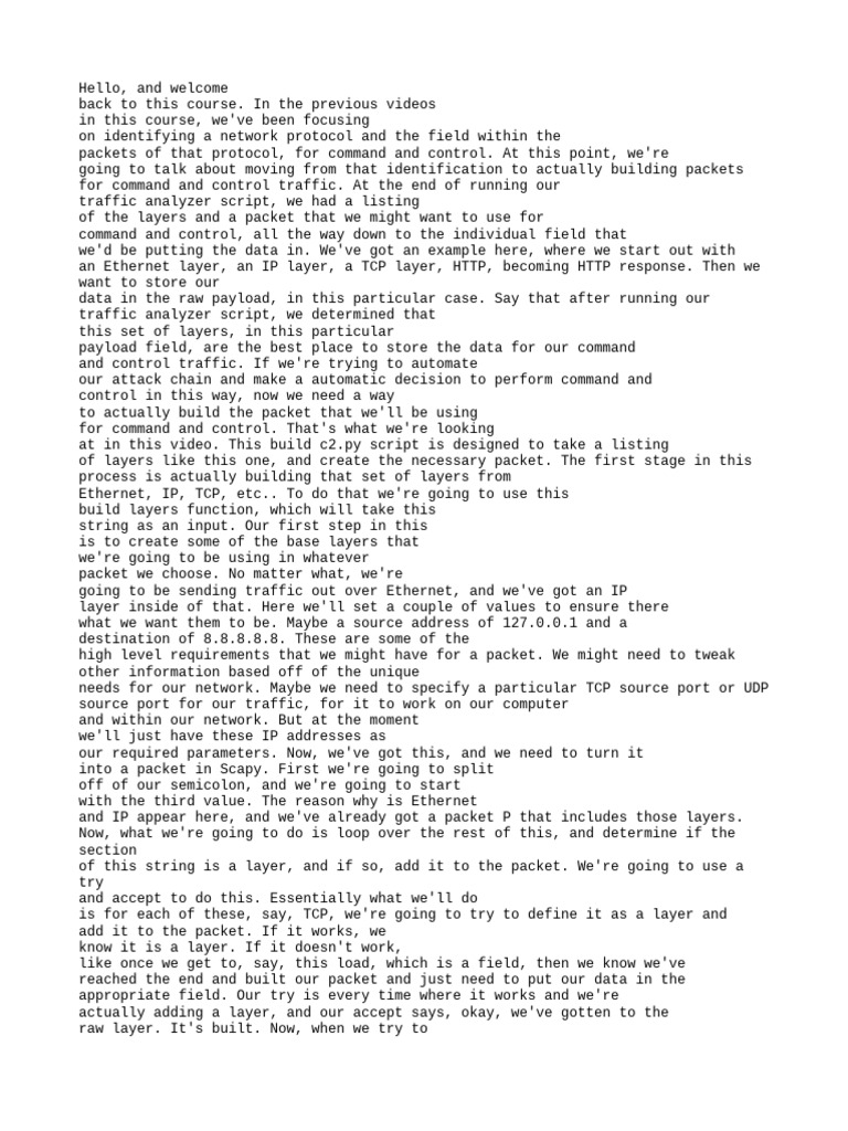 01_05_building-c2-packets-with-python.en | PDF | Network Packet ...