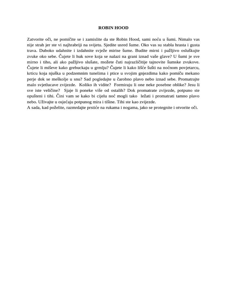Robin Hud | PDF