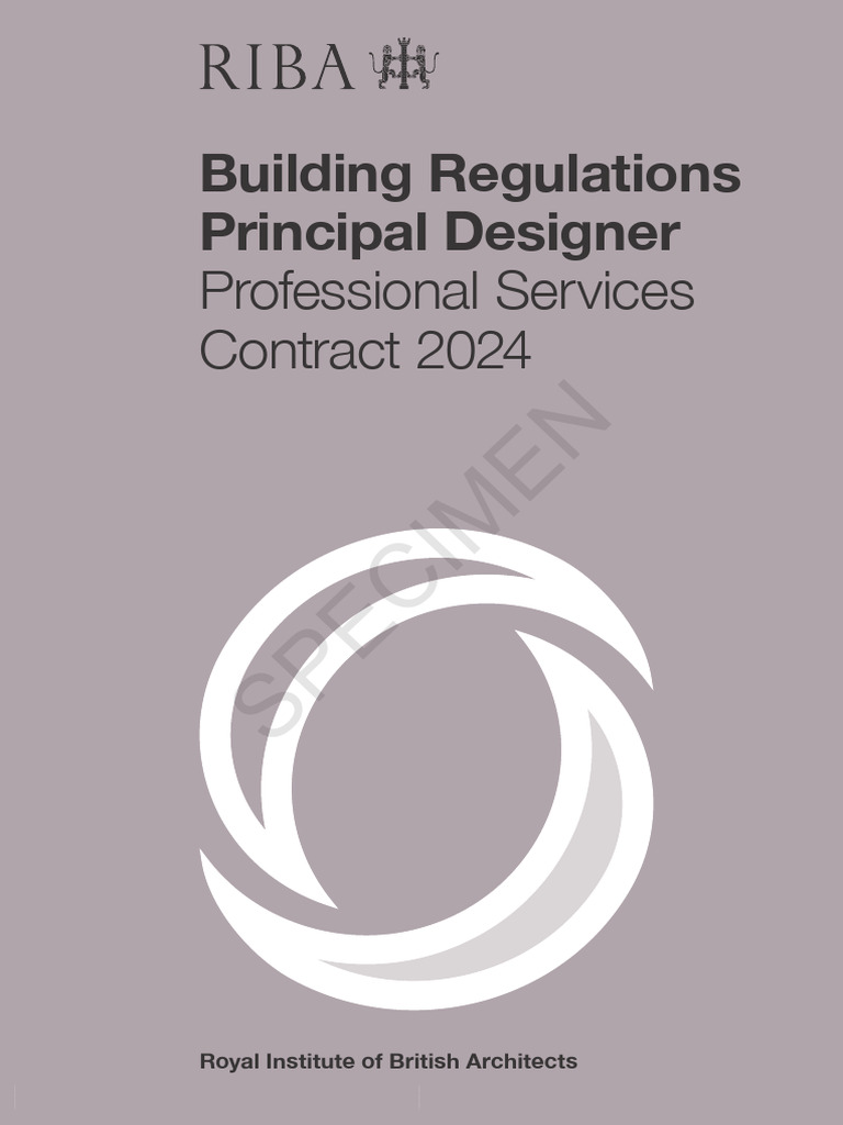 RIBA BRPD Professional Services Contract 2024 | PDF | Adjudication ...