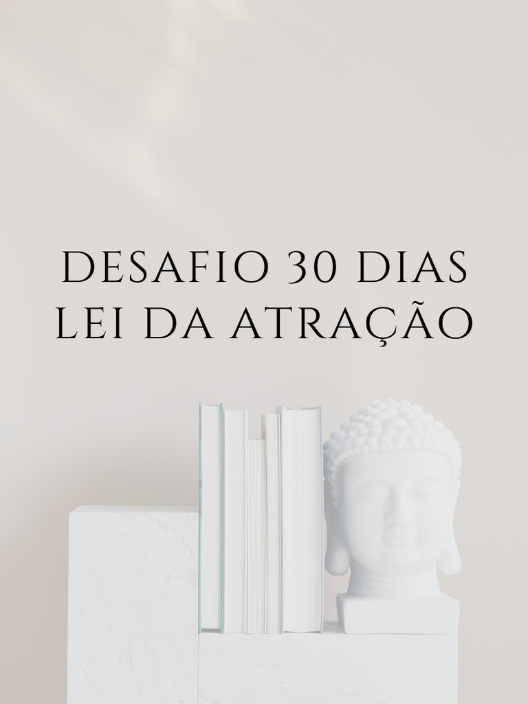 Desafio de 30 Dias: Lei da Atração | PDF