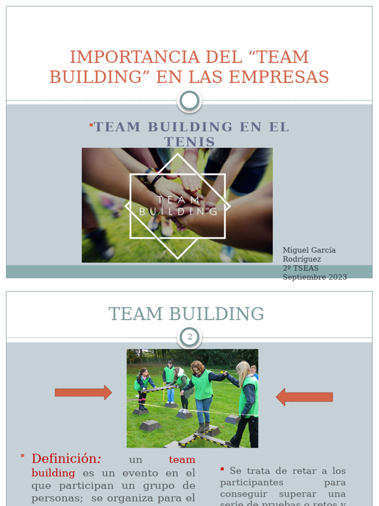 Team Building para Empresas | PDF | Team Building | Estrés (biología)