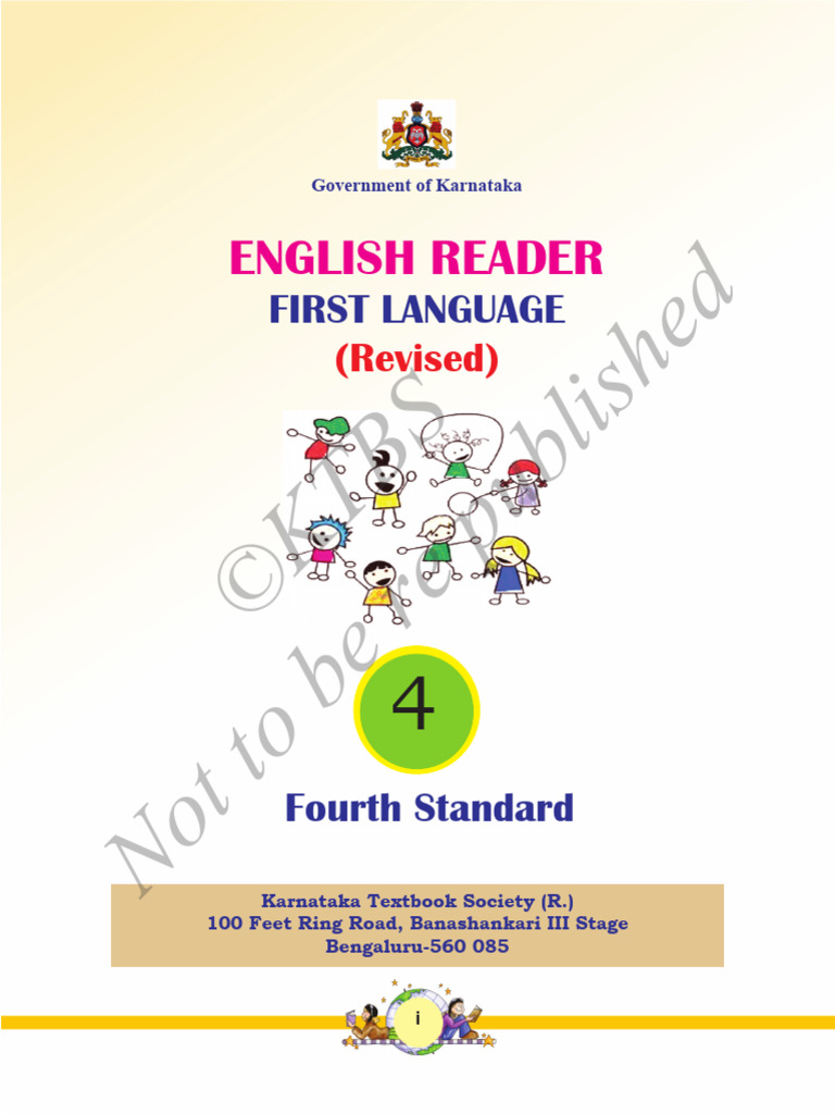 KSEEB Class 4 English Textbook | PDF | Mosquito | English Language