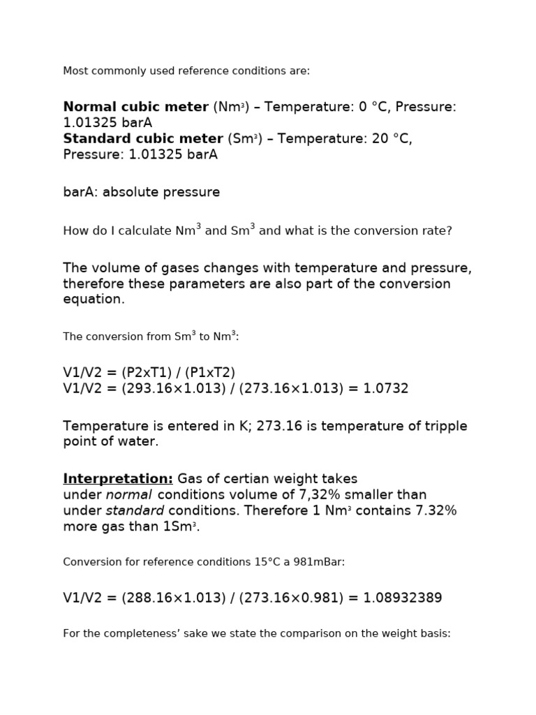 Compressed air calculation | PDF