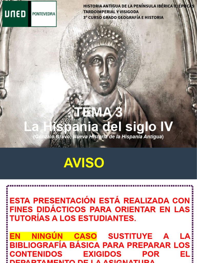 Presentación Tema 3 HAPI II 2024-2025 | PDF | imperio Romano | Dinastías Imperiales Romanas