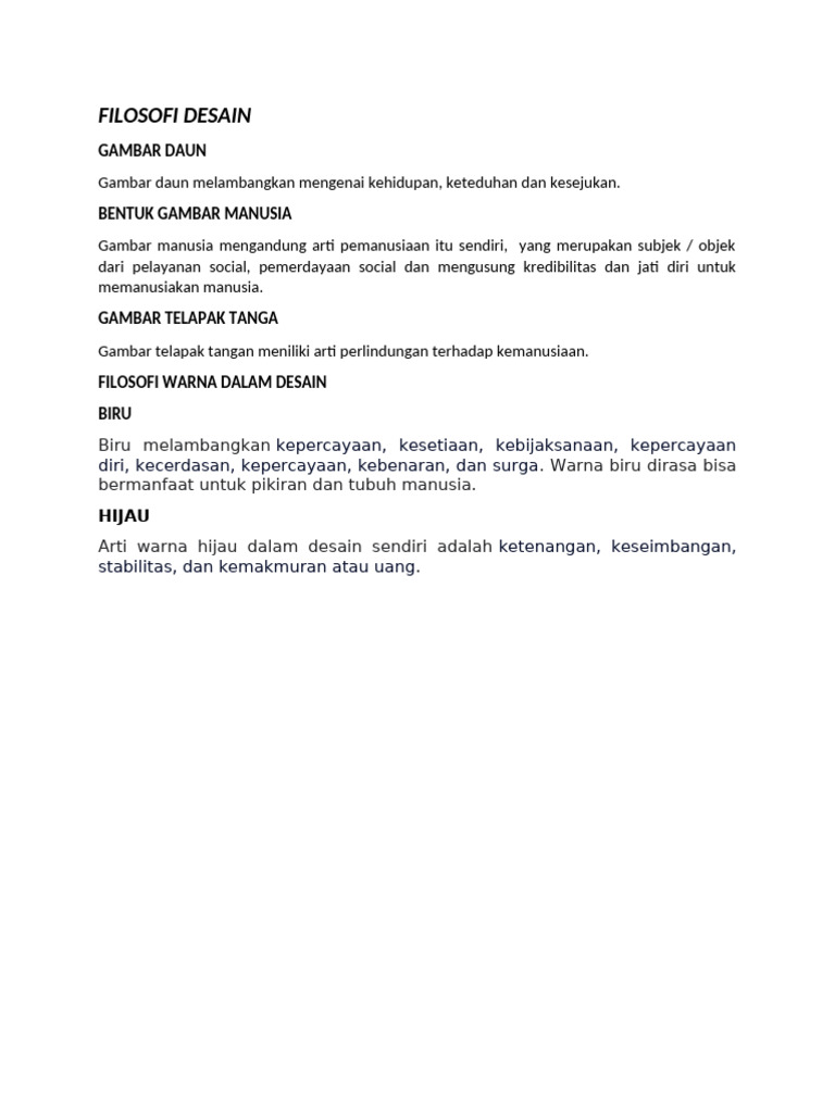 Filosofi Desain Logo | PDF