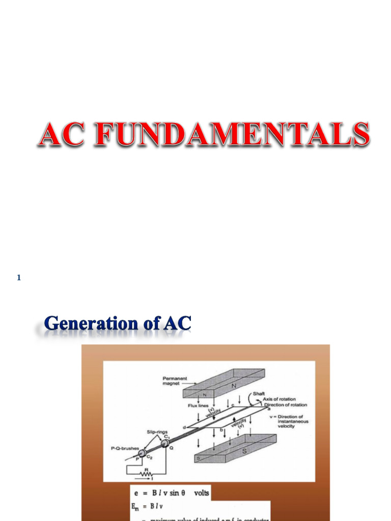 AC Fundamentals | PDF