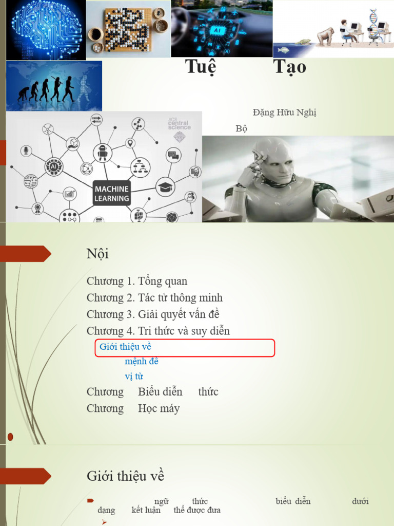 C4 - Tri thức và suy diễn | PDF