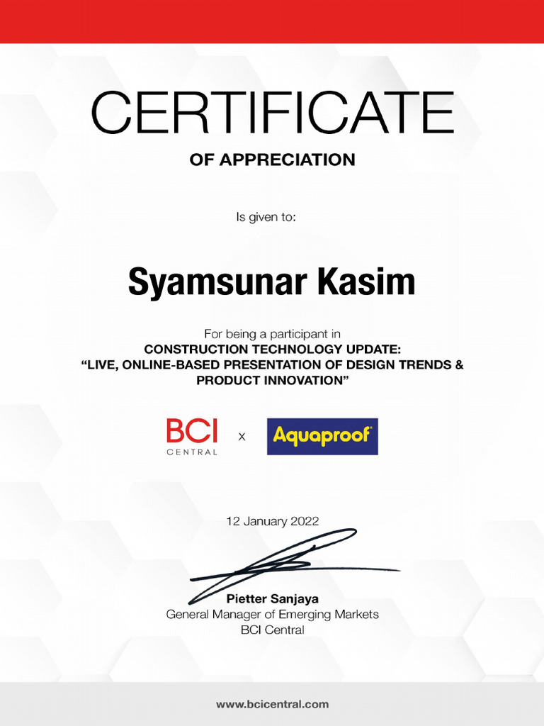 CTU #143 Certificate - 54 | PDF