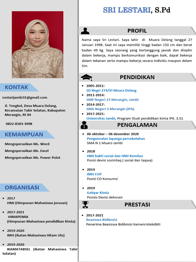 CV Sri Lestari Ye | PDF