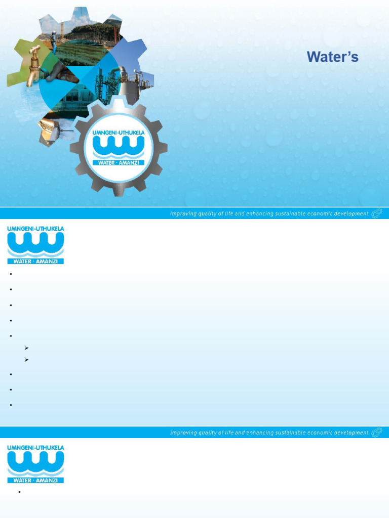 Vision and Mission of UUW - 05!03!2025 | PDF | Sanitation | Hydraulic Engineering