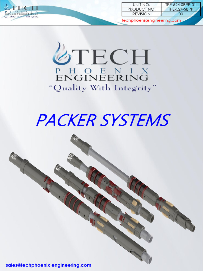 Single Bore Permanent Packer | PDF | Mechanical Engineering